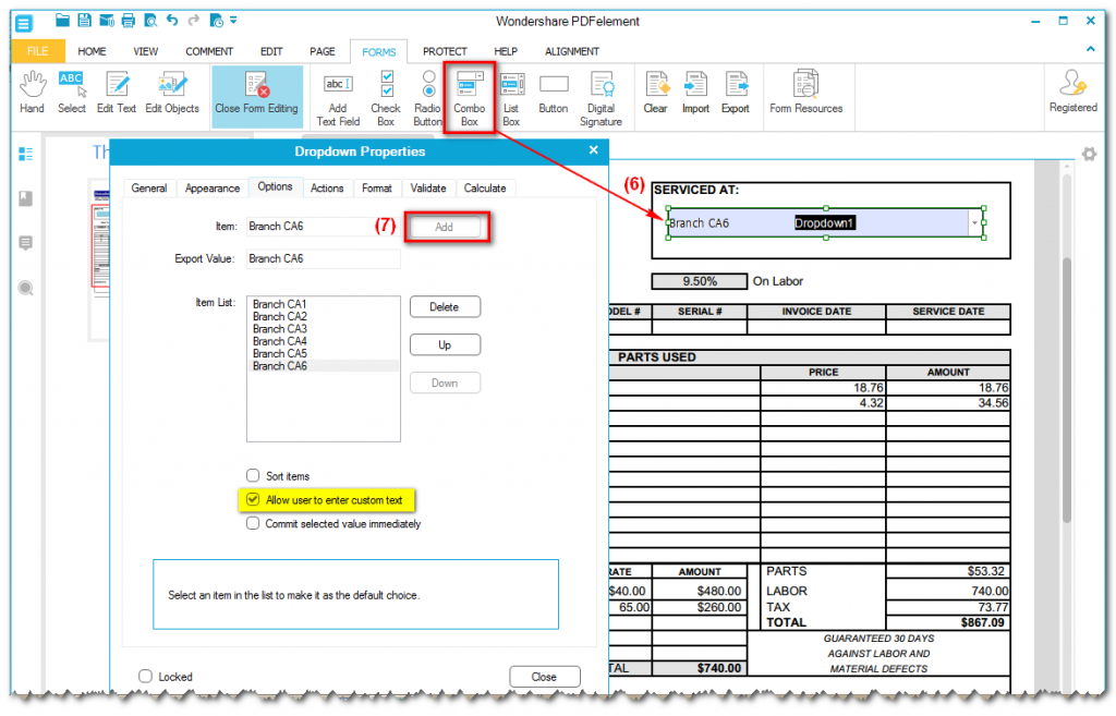 How to create advanced fillable PDF forms
