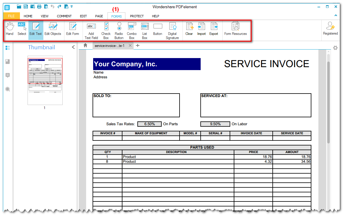 How to create advanced fillable PDF forms