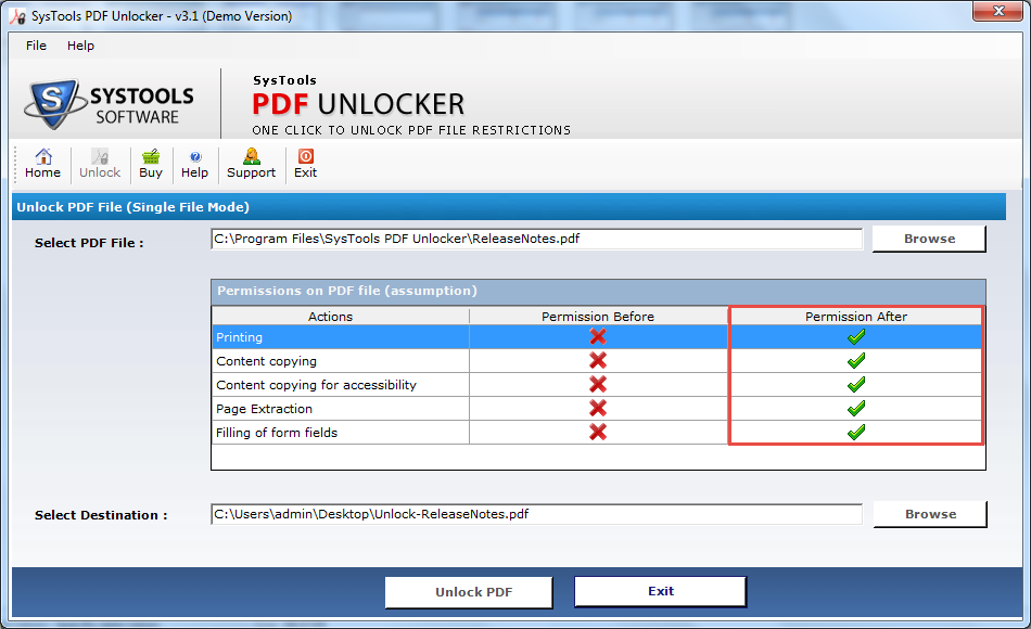 SysTools PDF Unlocker review – Removes passwords from PDF files