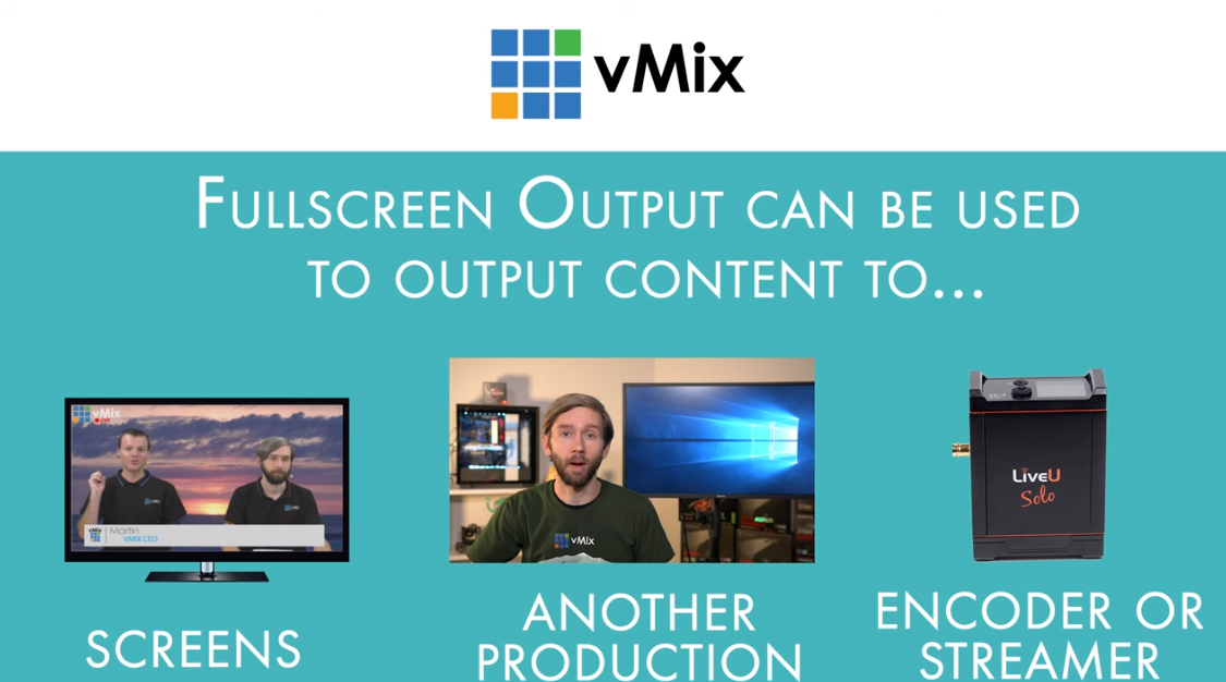 How you can output video using GPU's video ports with vMix - iVoicesoft.com