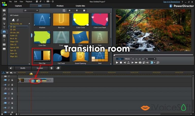 Adding Transitions & Random Transitions Between Two Clips with ...